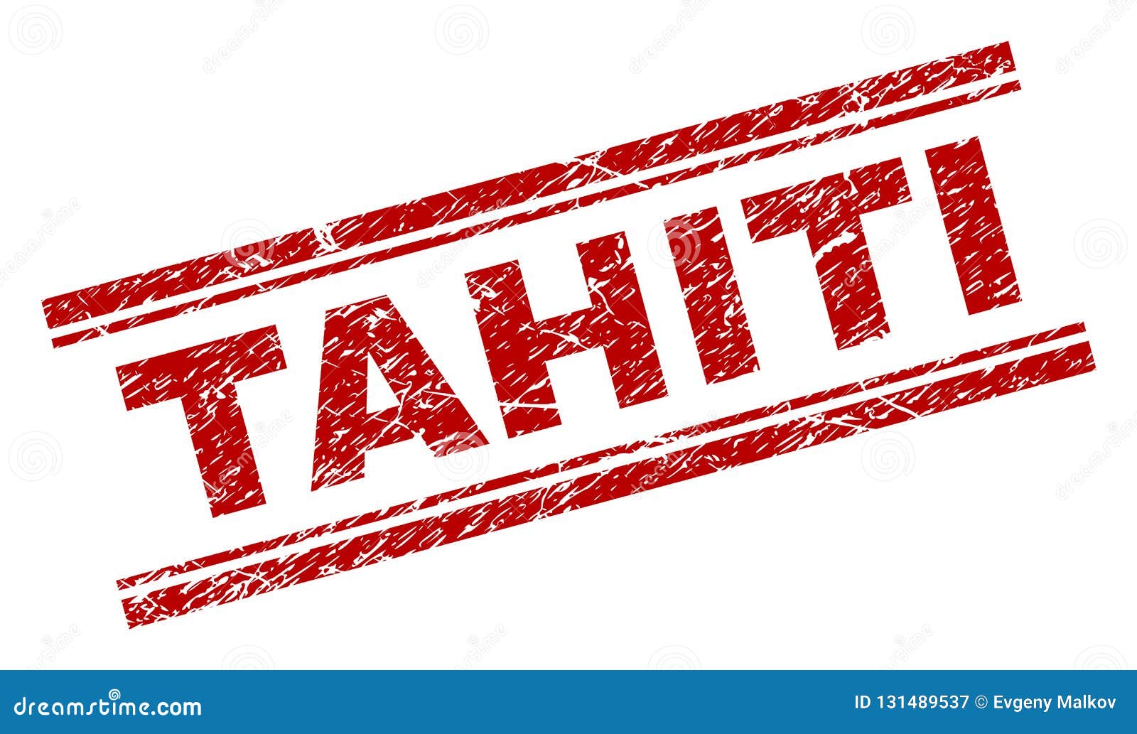 Grunge Textured TAHITI Stamp Seal Stock Vector - Illustration of ...