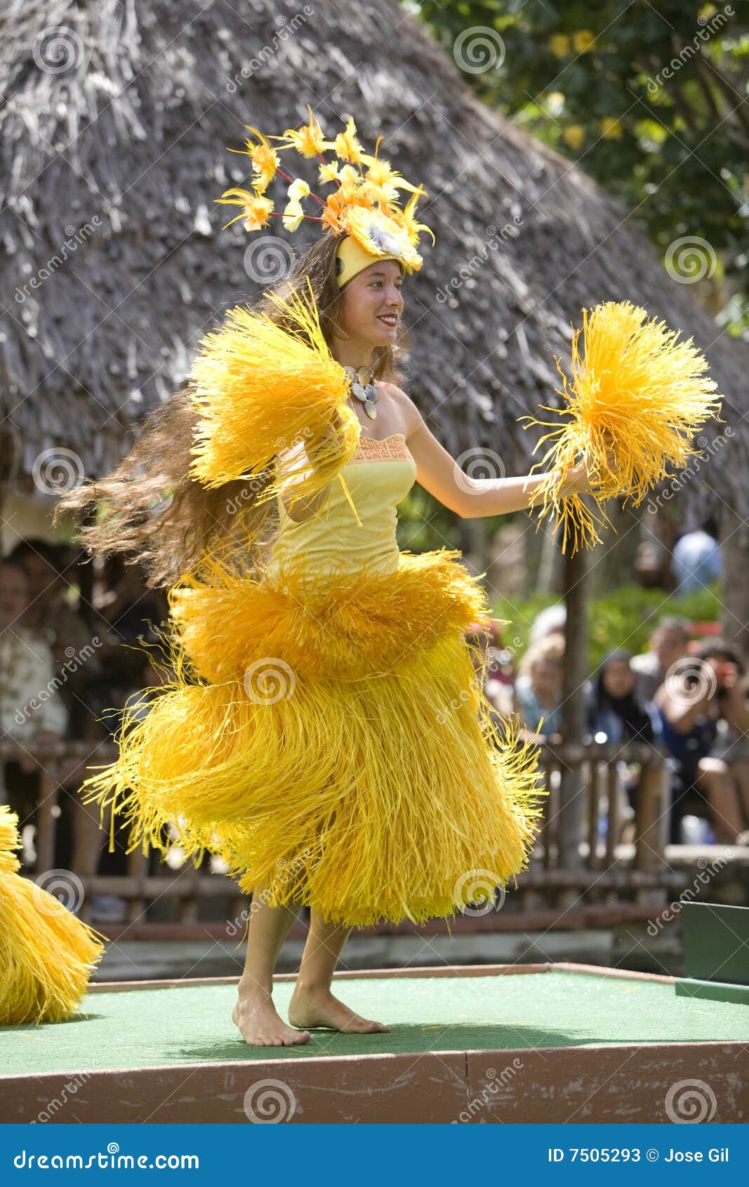 Tahitian Dancers 1736 editorial stock photo. Image of canoe - 7505293