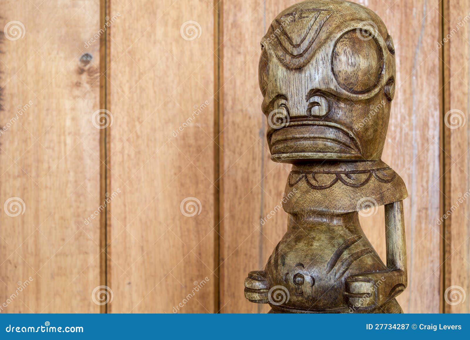 Tahitian Tiki stock image. Image of idol, indigenous - 27734287