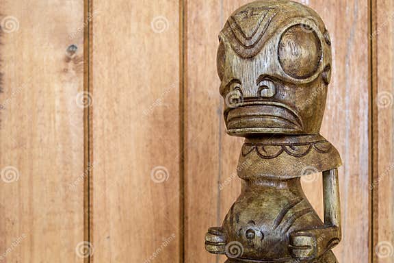 Tahitian Tiki stock image. Image of idol, indigenous - 27734287