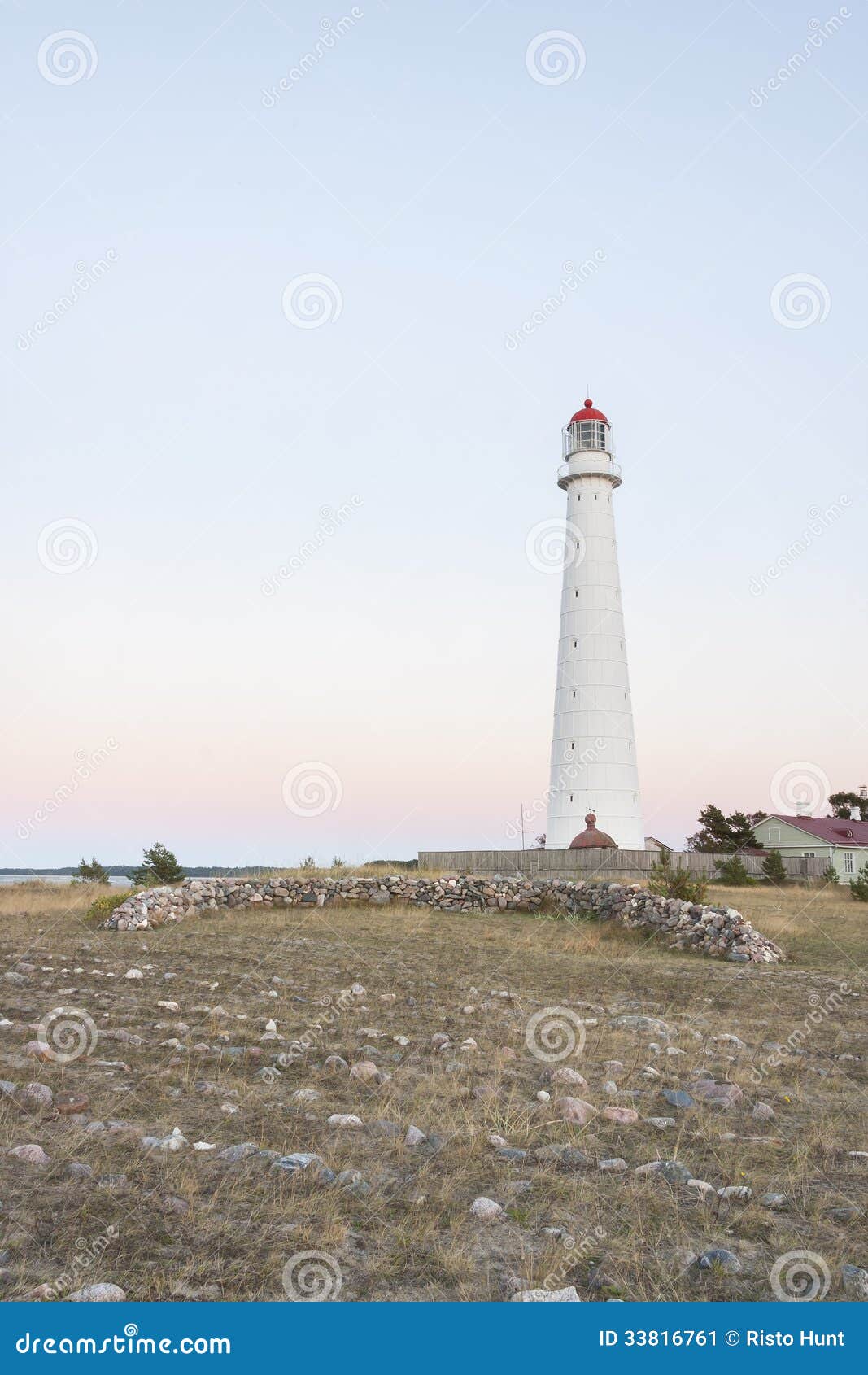 Tahkuna Lighthouse in Hiiumaa, Estonia Stock Image - Image of marine ...