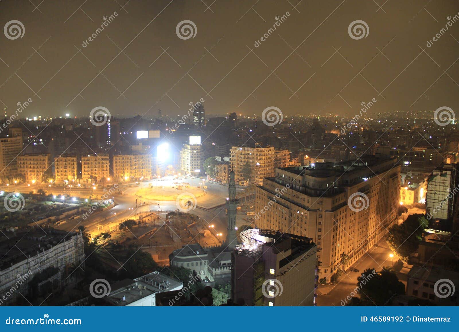 Tahrir square editorial photography. Image of exterior - 46589192