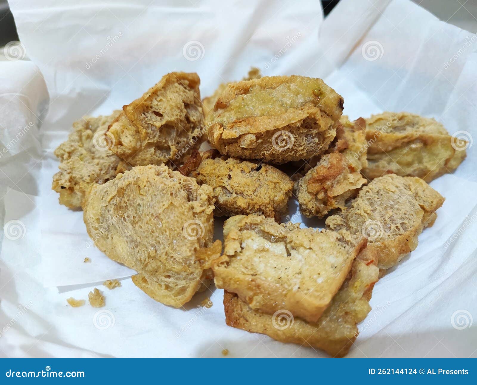 Tahu Bakso Or Tofu Meatball Is Indonesian Traditional Snack Made From ...