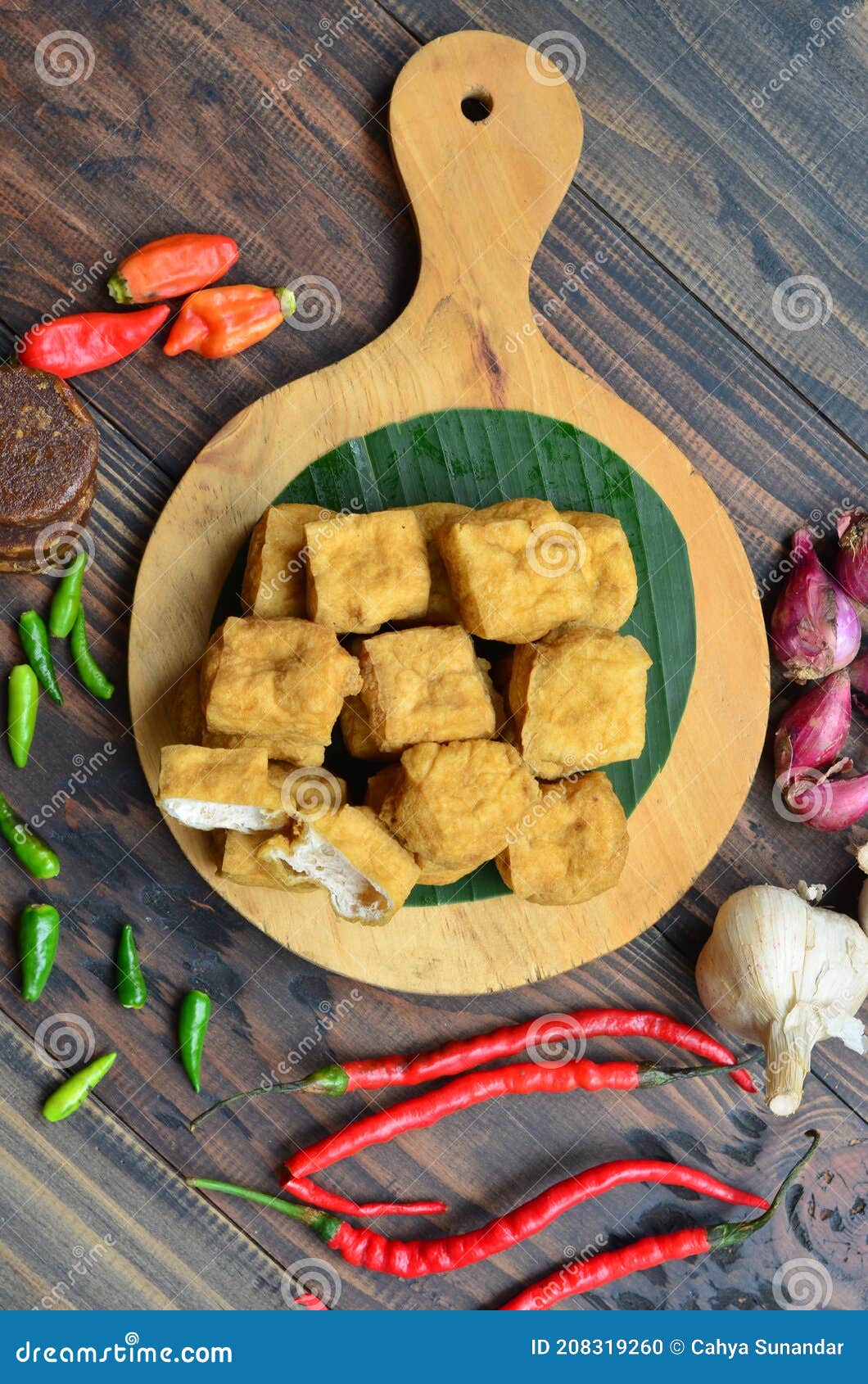 Tahu Gejrot or Gejrot Tofu, Traditional Food from West Java Indonesia ...