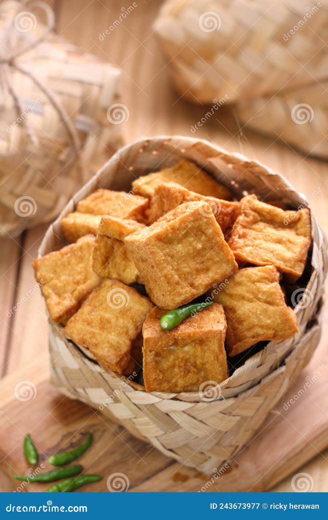 Tahu sumedang stock image. Image of lunch, meal, baking - 243673977