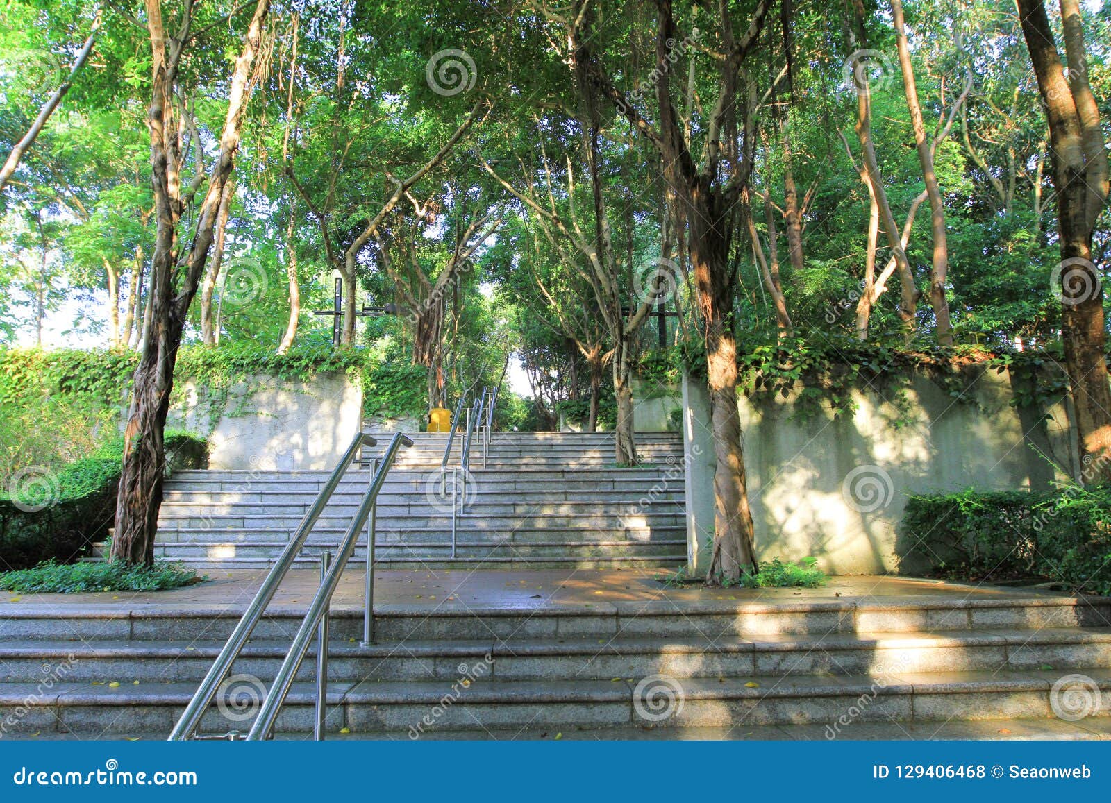 A Tai Po Waterfront Park in Hong Kong Stock Photo - Image of city ...