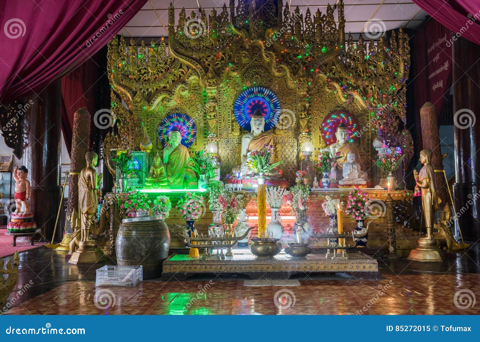 Tai Ta Ya Monastery editorial image. Image of travel - 85272015