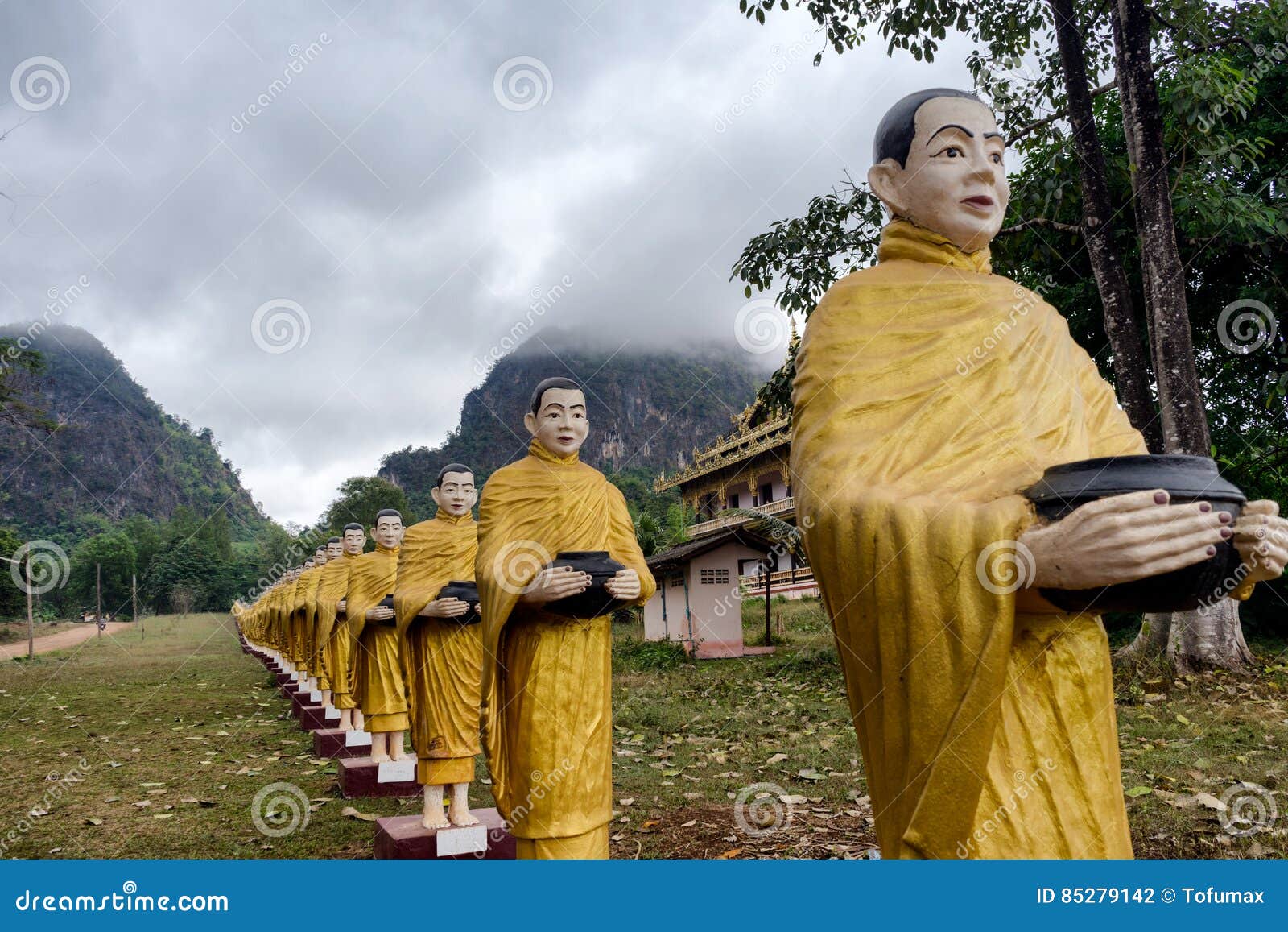 Tai Ta Ya Monastery stock photo. Image of faith, belief - 85279142