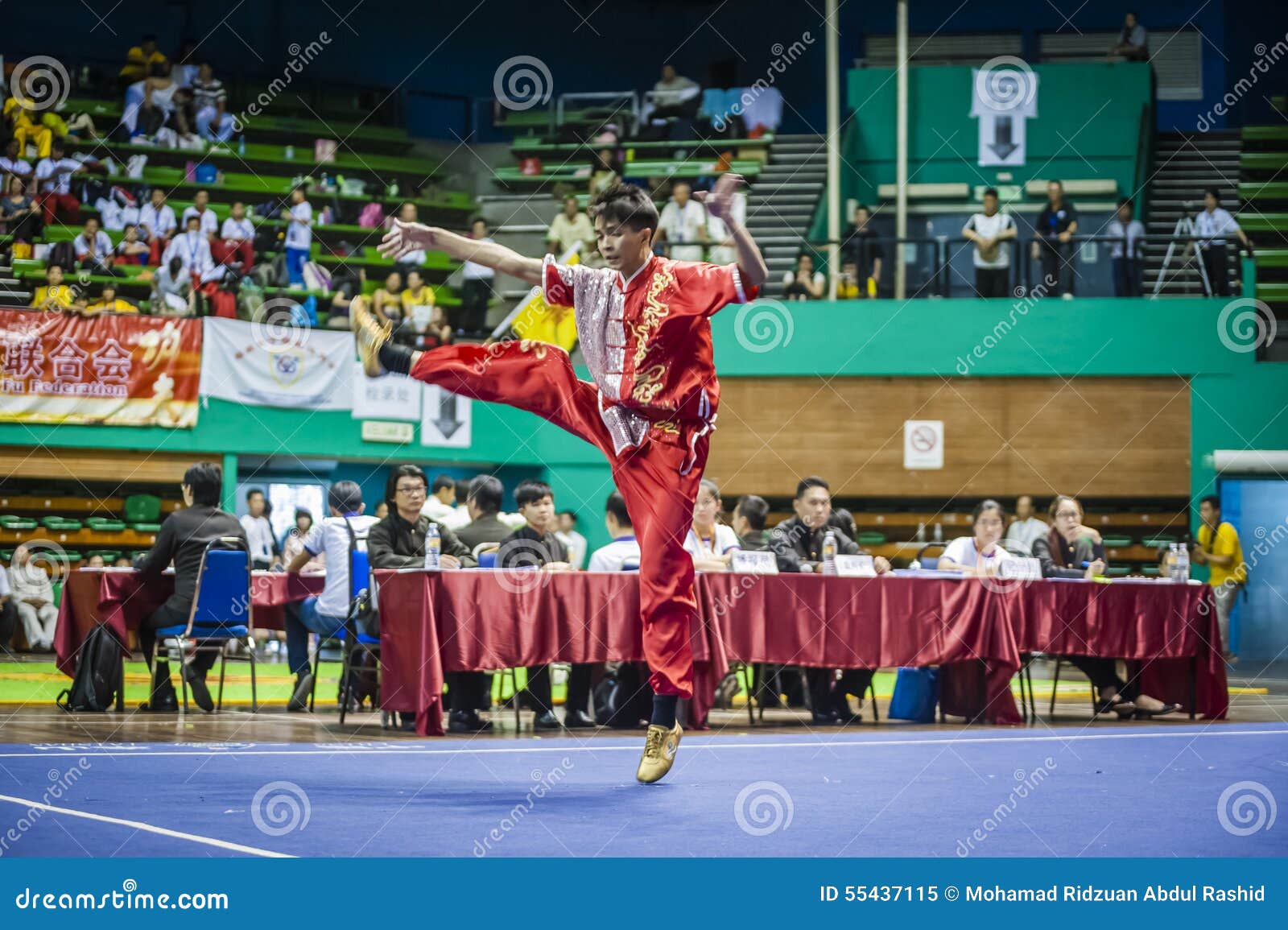 Taichi Wushu editorial image. Image of kungfu, international - 55437115