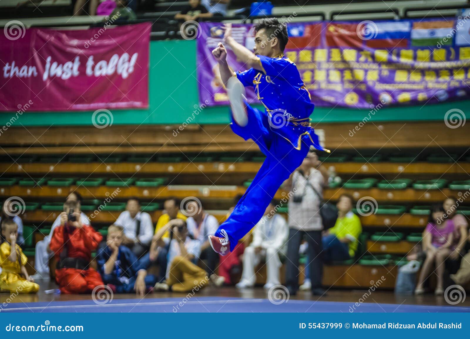 Taichi Wushu editorial stock image. Image of event, performance - 55437999