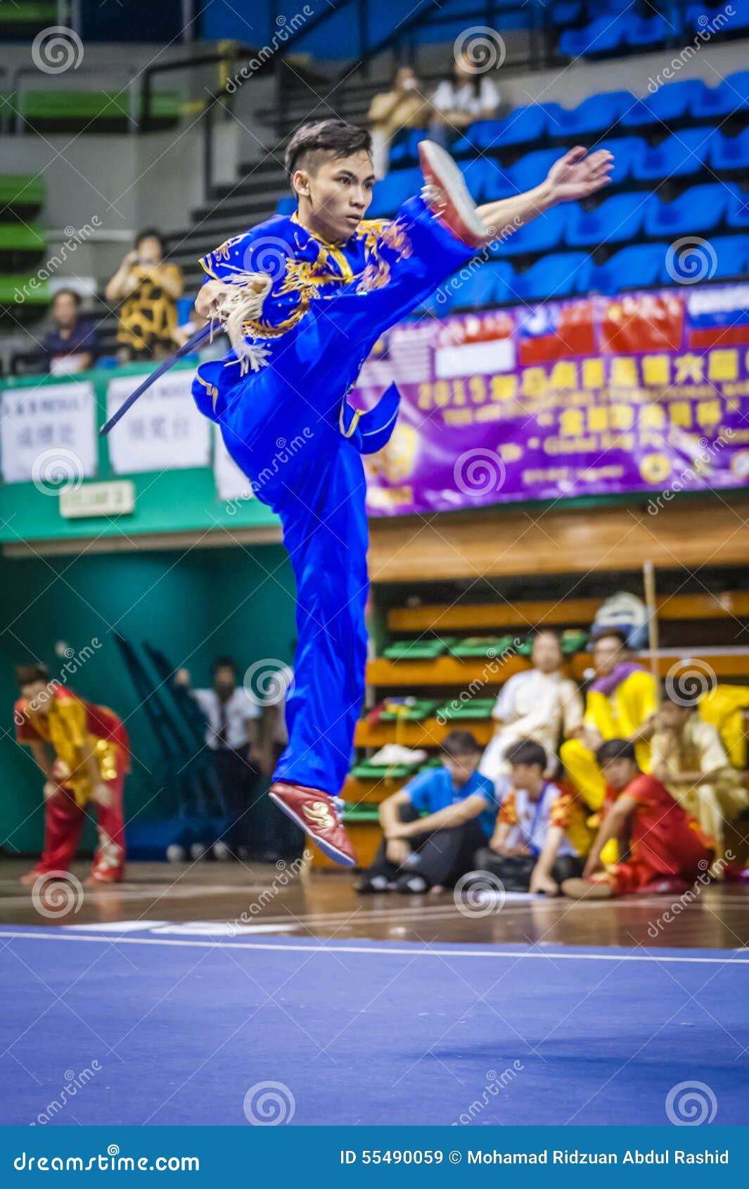 Taichi Wushu editorial stock image. Image of people, power - 55490059