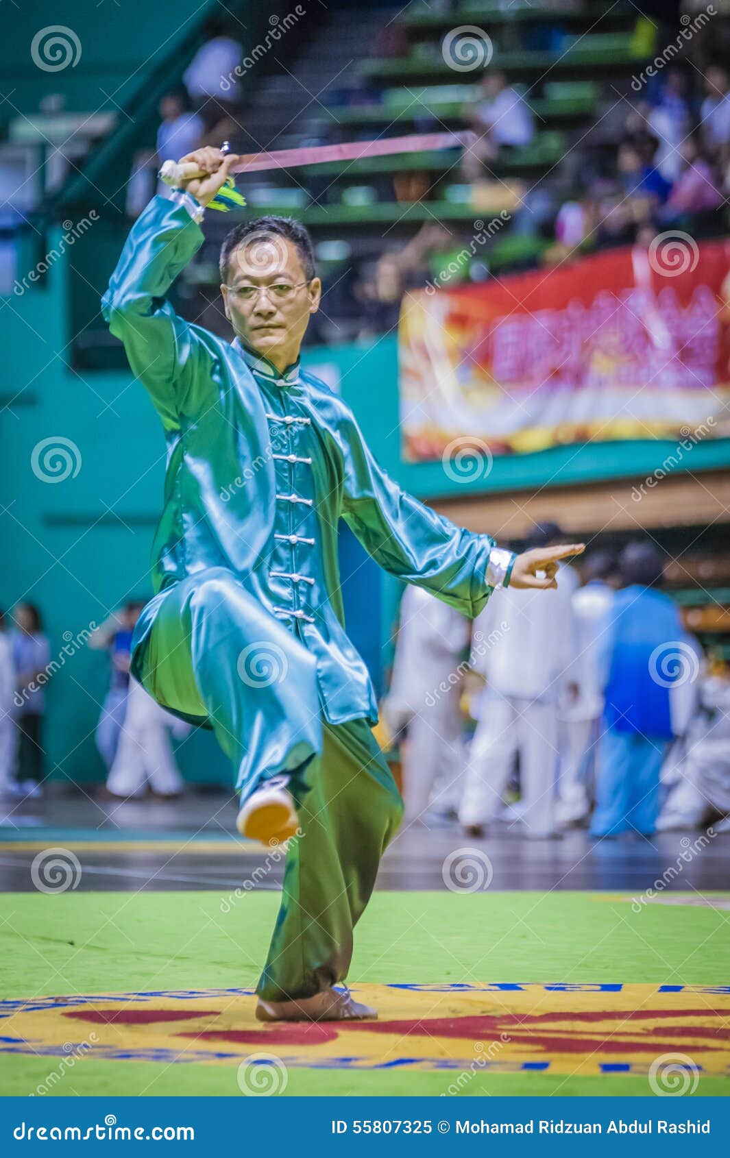 Taichi Wushu editorial image. Image of sports, arts, taiji - 55807325