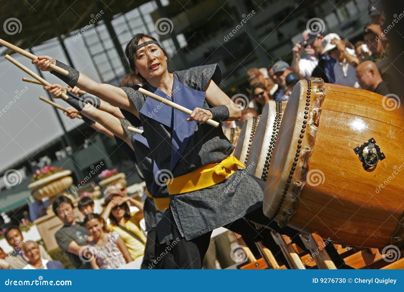 Taiko Drummers editorial image. Image of crowd, festival - 9276730