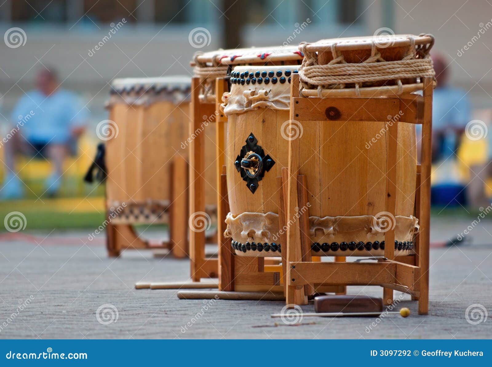 Taiko Drums stock photo. Image of barrel, drums, sticks - 3097292