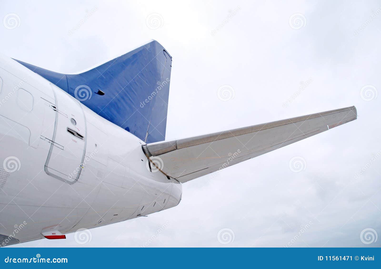 Tail Of Aircraft Stock Image - Image: 11561471