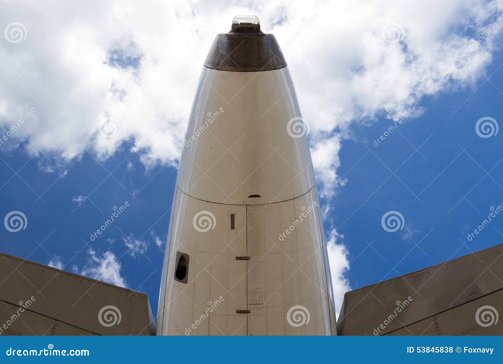 Tail of aircraft stock photo. Image of detail, engineering - 53845838