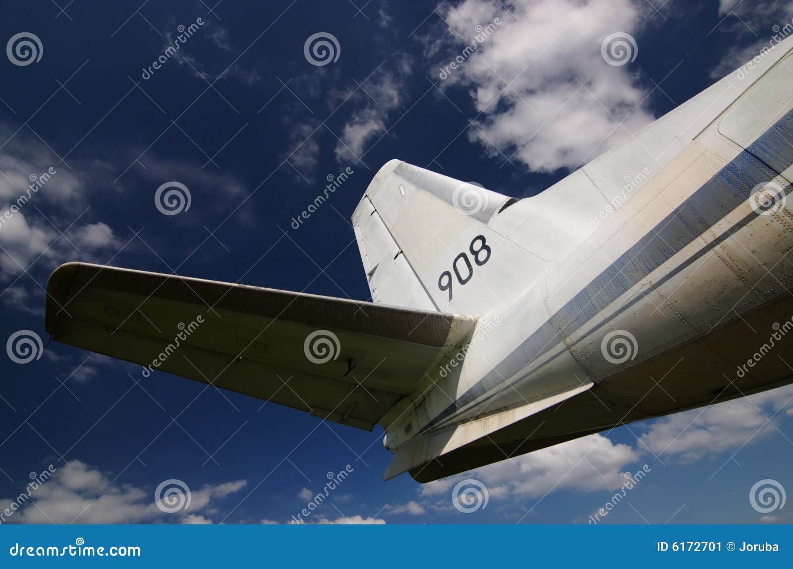 Tail of airplane stock image. Image of tail, aviating - 6172701