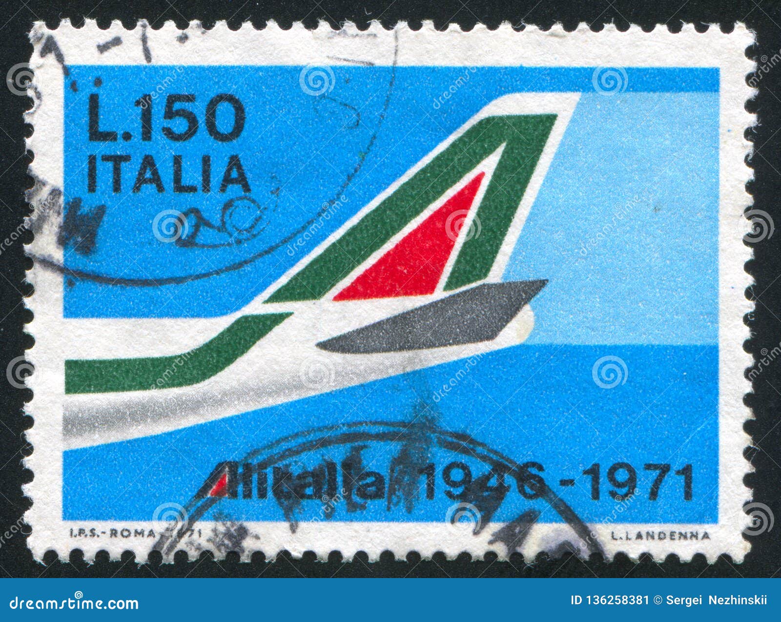 Tail of B747 editorial photo. Image of 1971, fuselage - 136258381