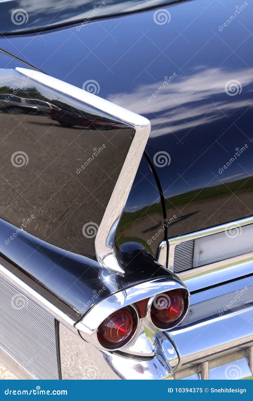 Tail End of Car stock image. Image of shiny, classic - 10394375