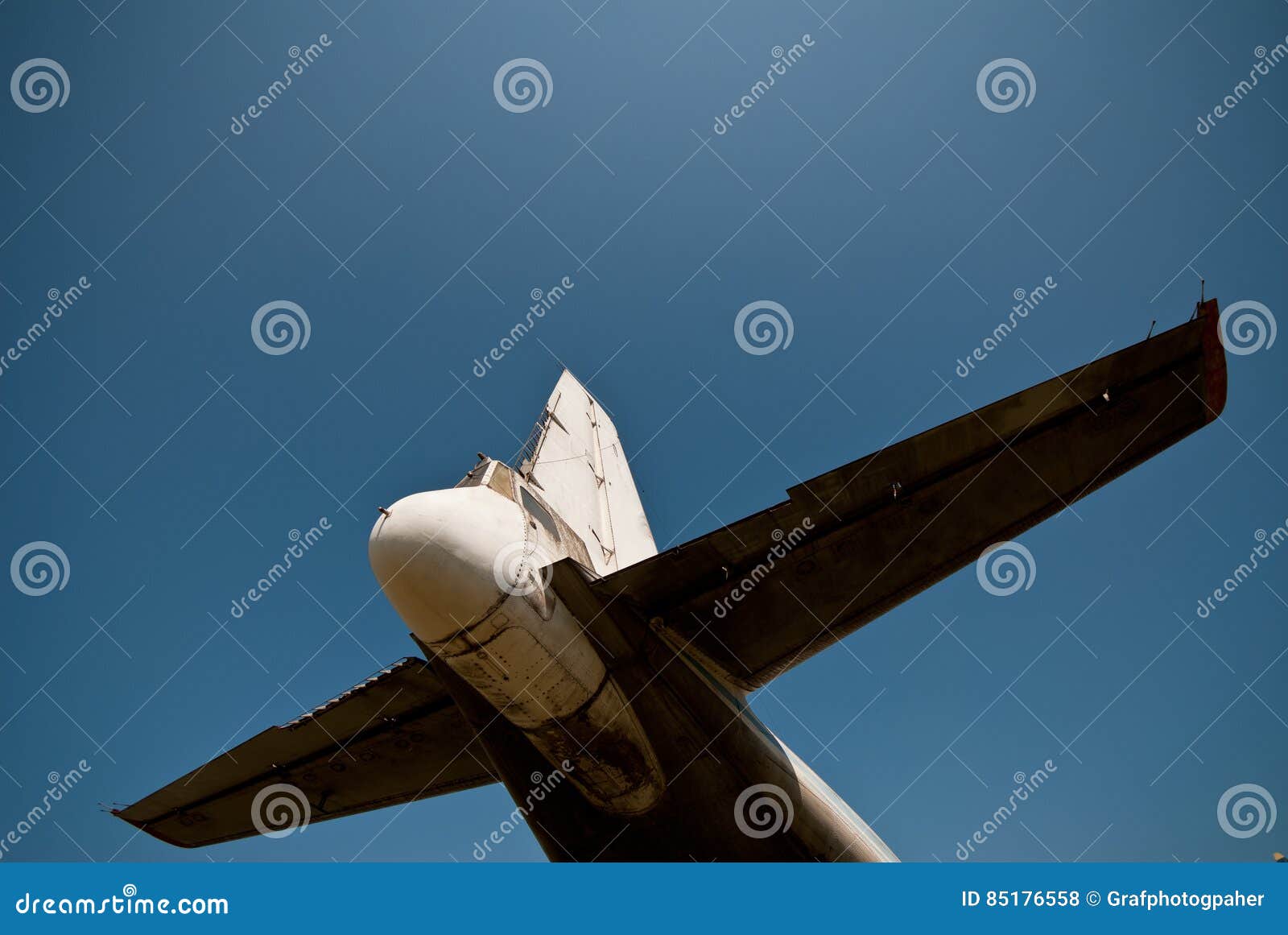 Tail fuselage stock photo. Image of transportation, high - 85176558