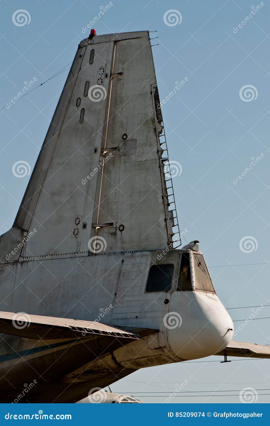 Tail fuselage stock photo. Image of modern, industry - 85209074