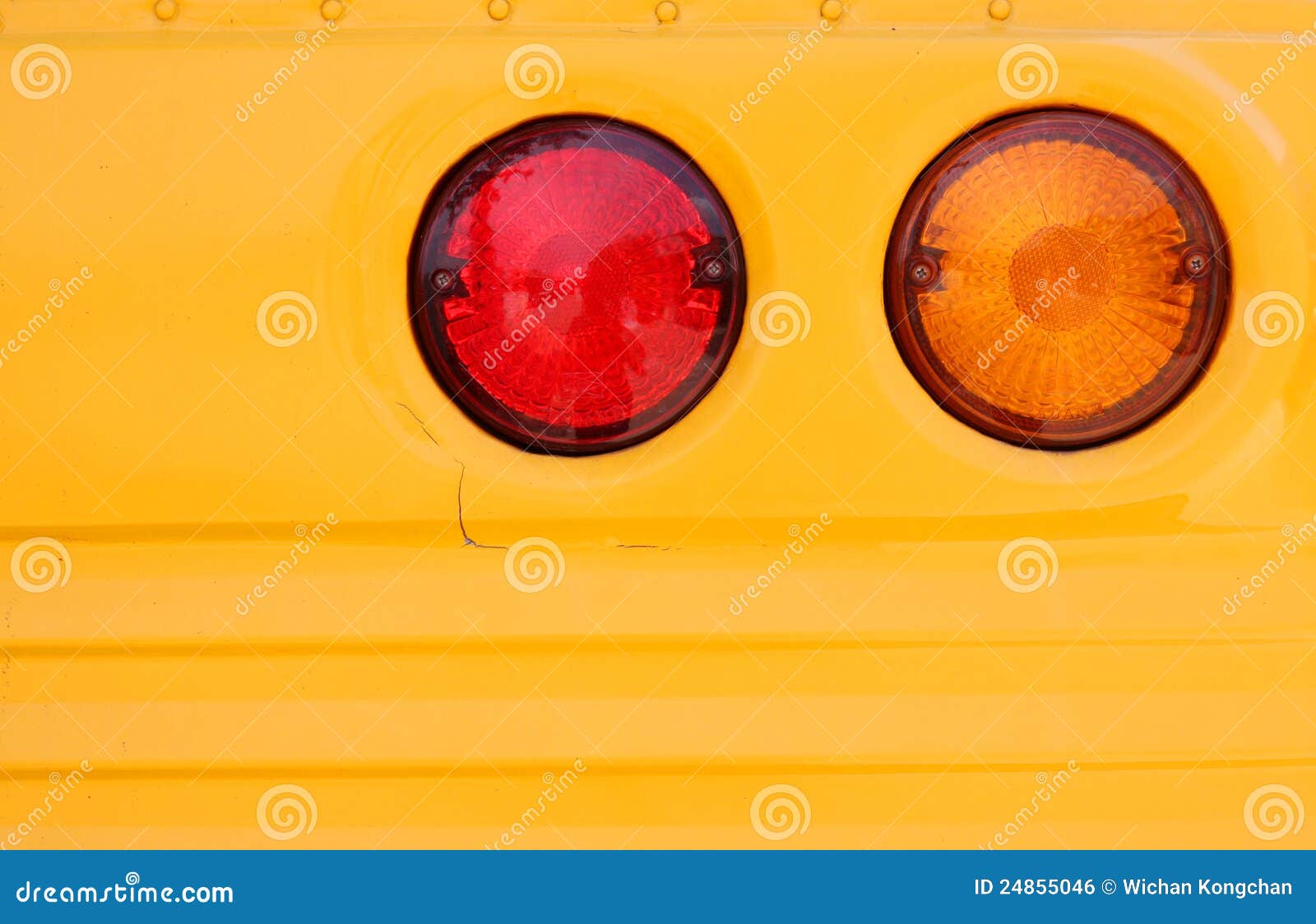 Tail lamp of school bus stock photo. Image of automobile - 24855046