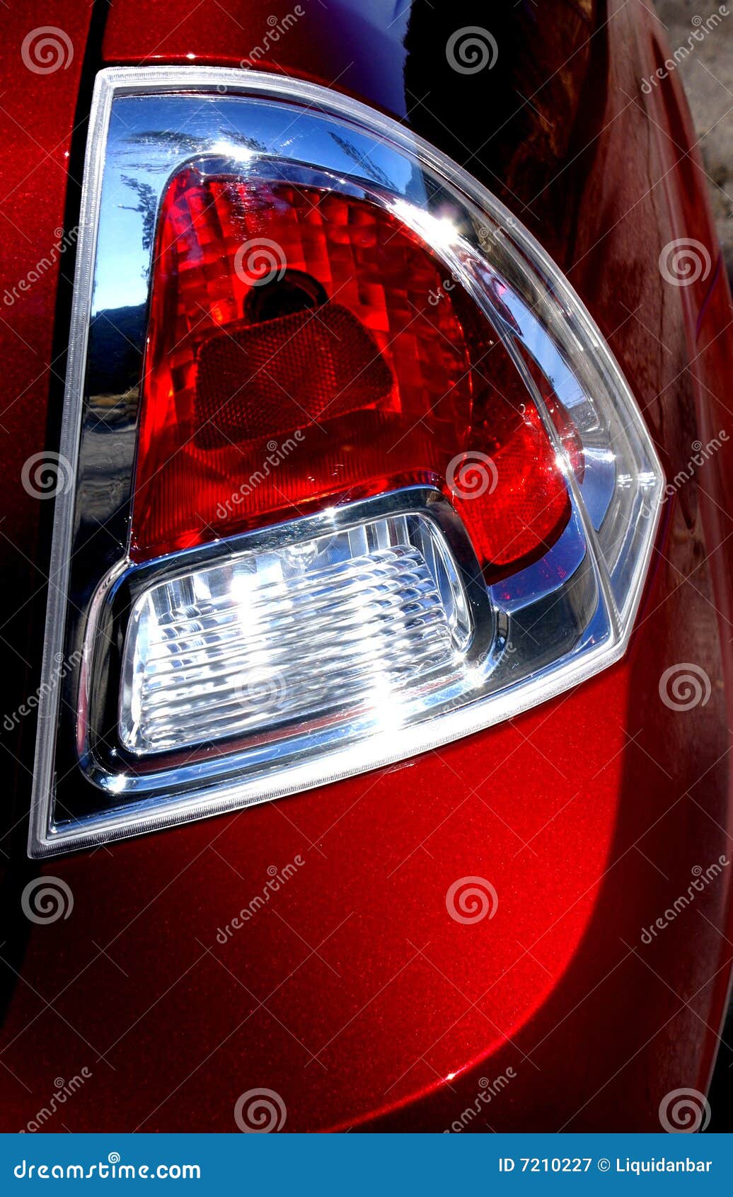 Tail light stock image. Image of tail, light, clear, drive - 7210227