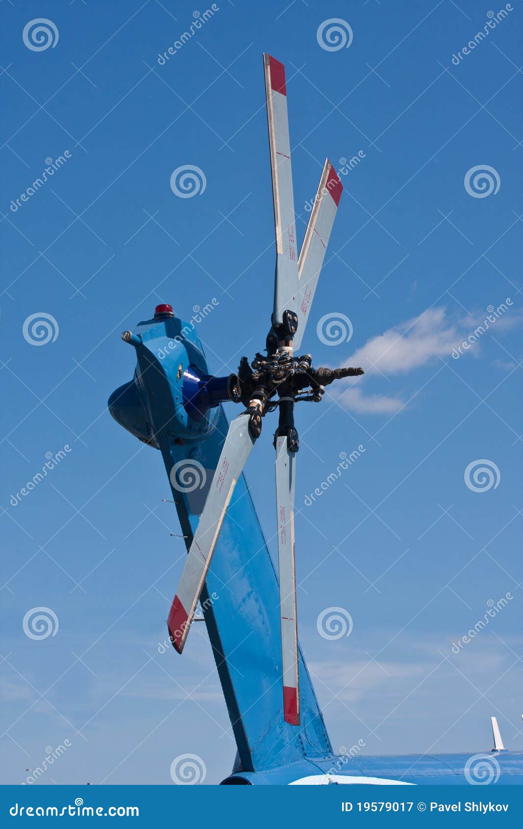 The Tail Rotor of a Helicopter Stock Image - Image of propeller ...