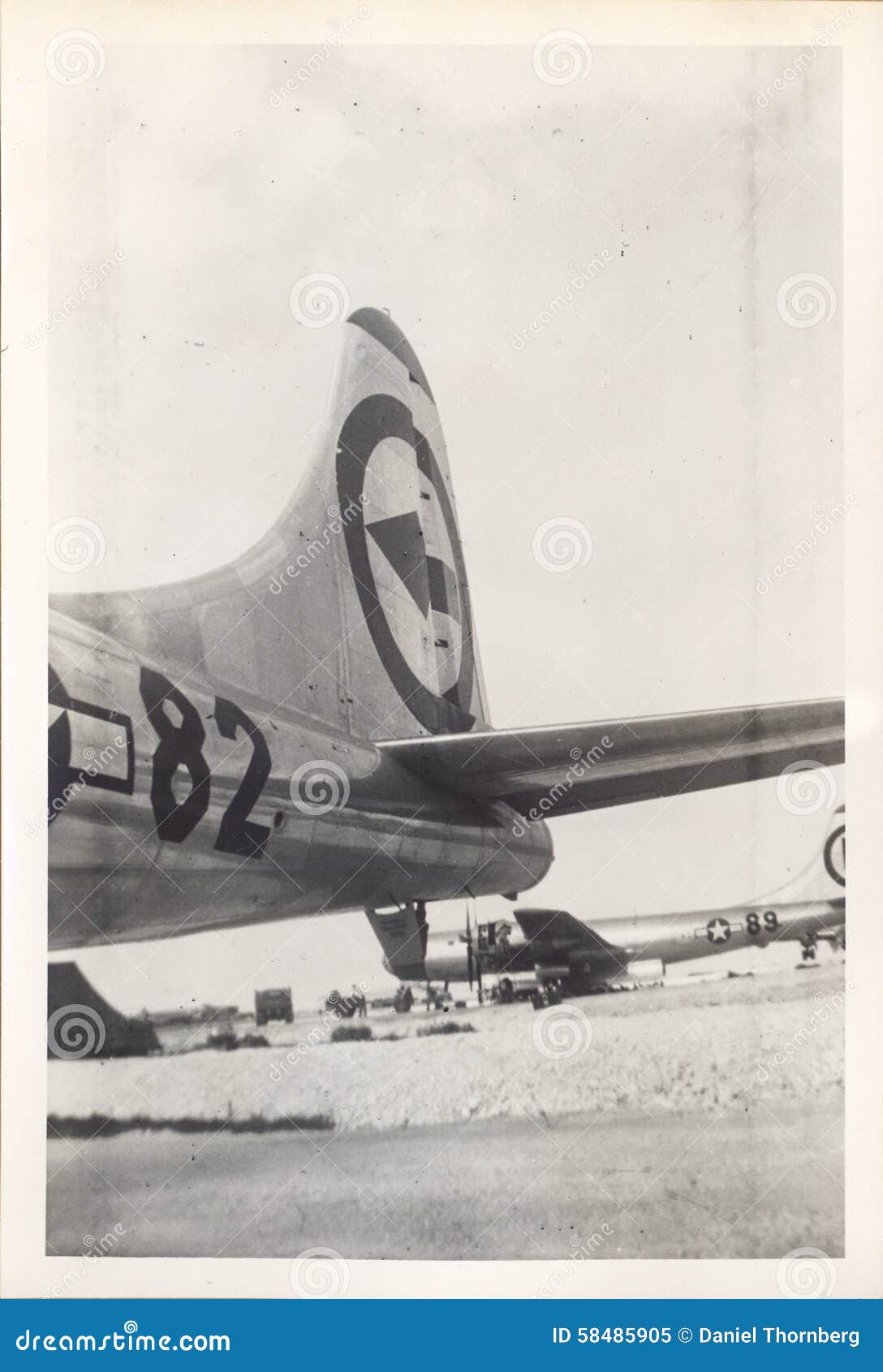 Tail Of The World War Ii Bomber Enola Gay On Tinian Island Editorial Image Image Of Atomic