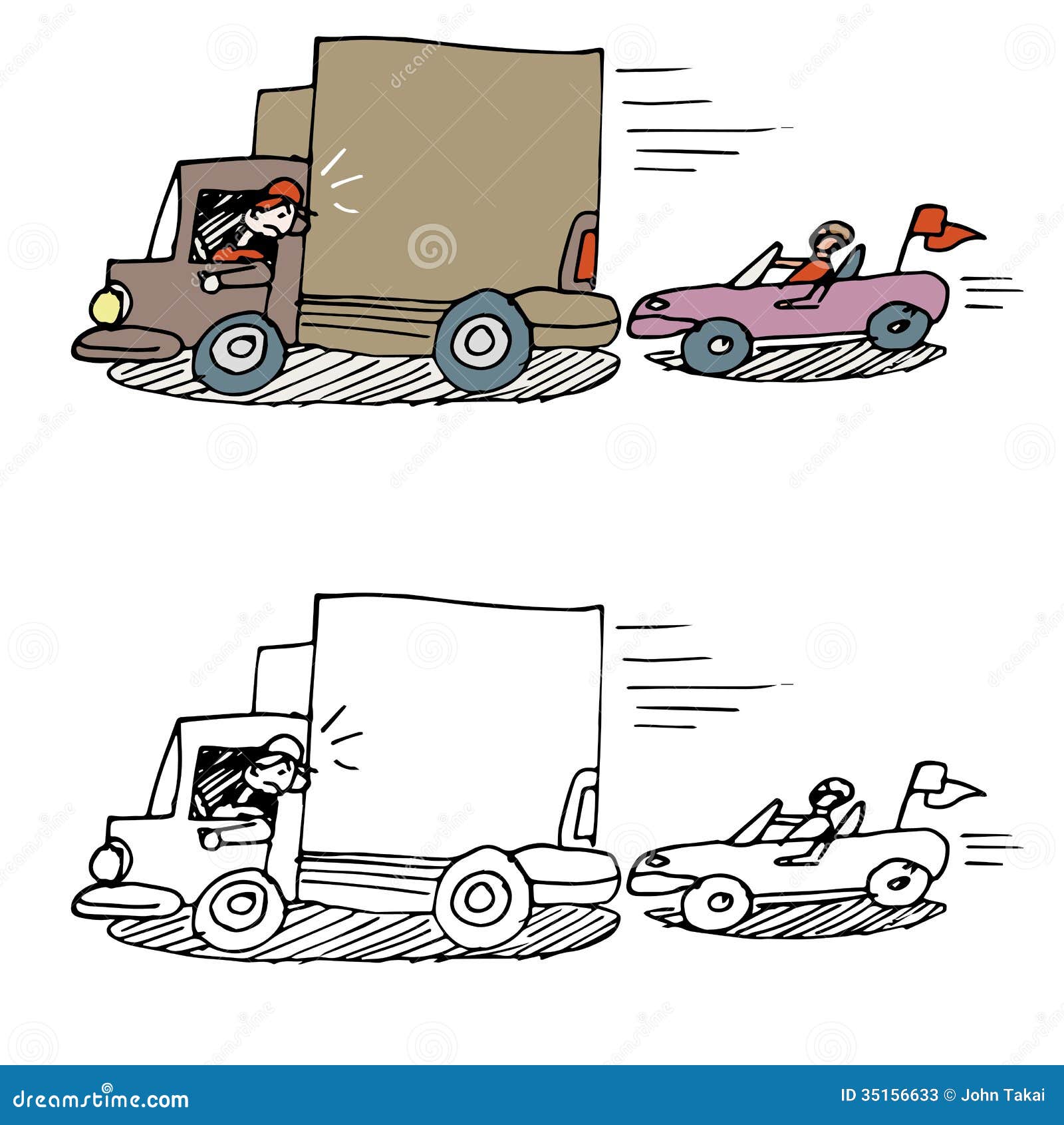 Tailgating Cartoons, Illustrations & Vector Stock Images - 538 Pictures ...