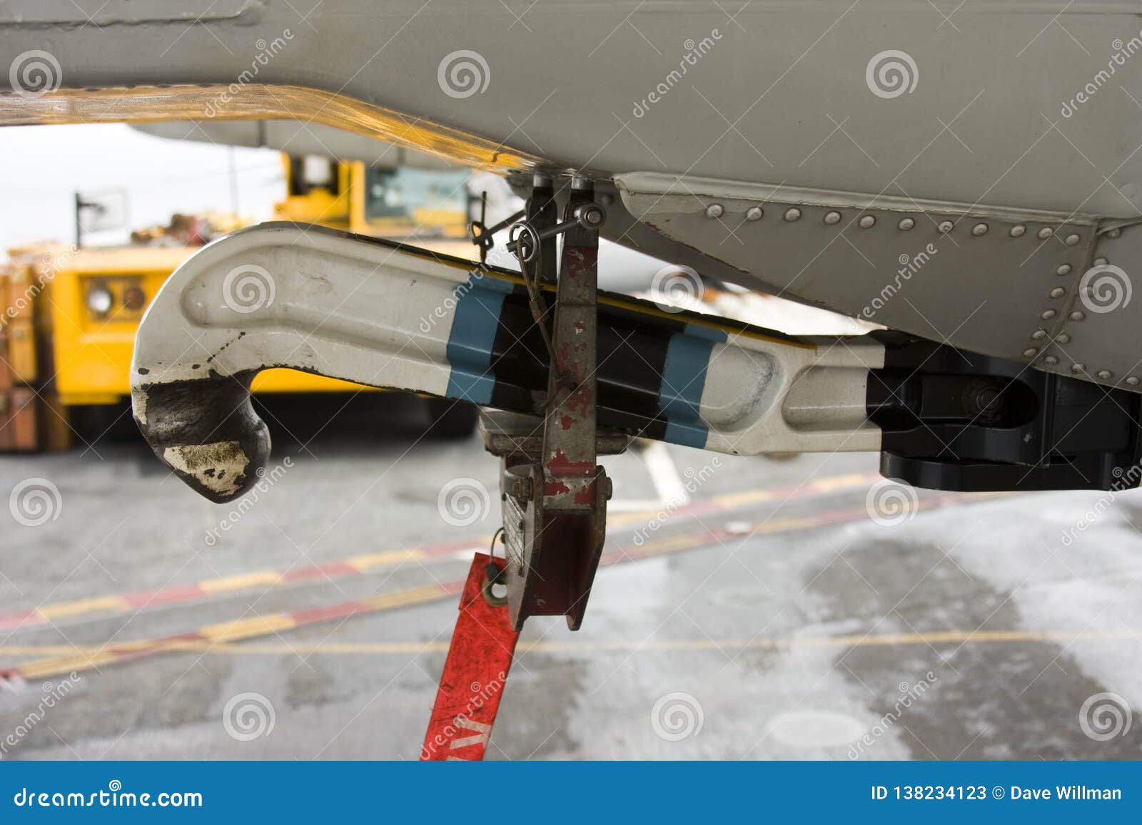 Tailhook on a Military Fighter Jet Stock Image - Image of tailhook ...