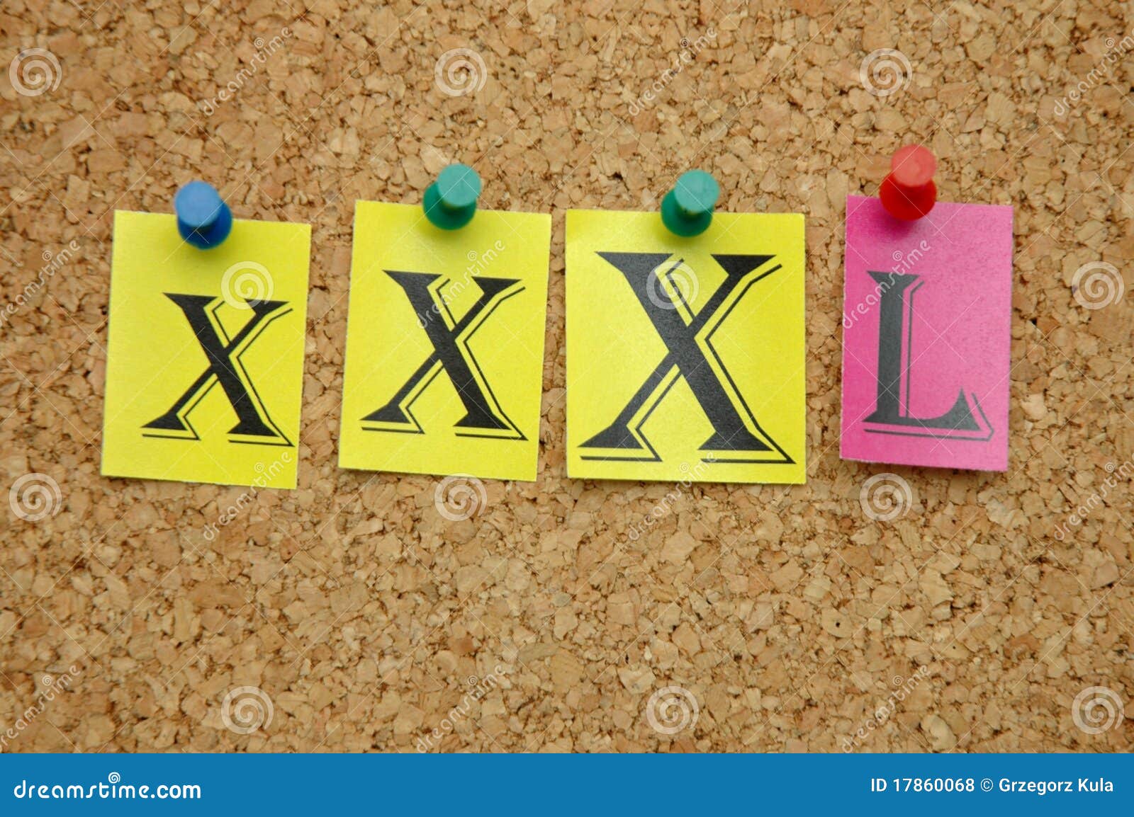 Taille de XXXL photo stock. Image du signe, broche, taille - 17860068