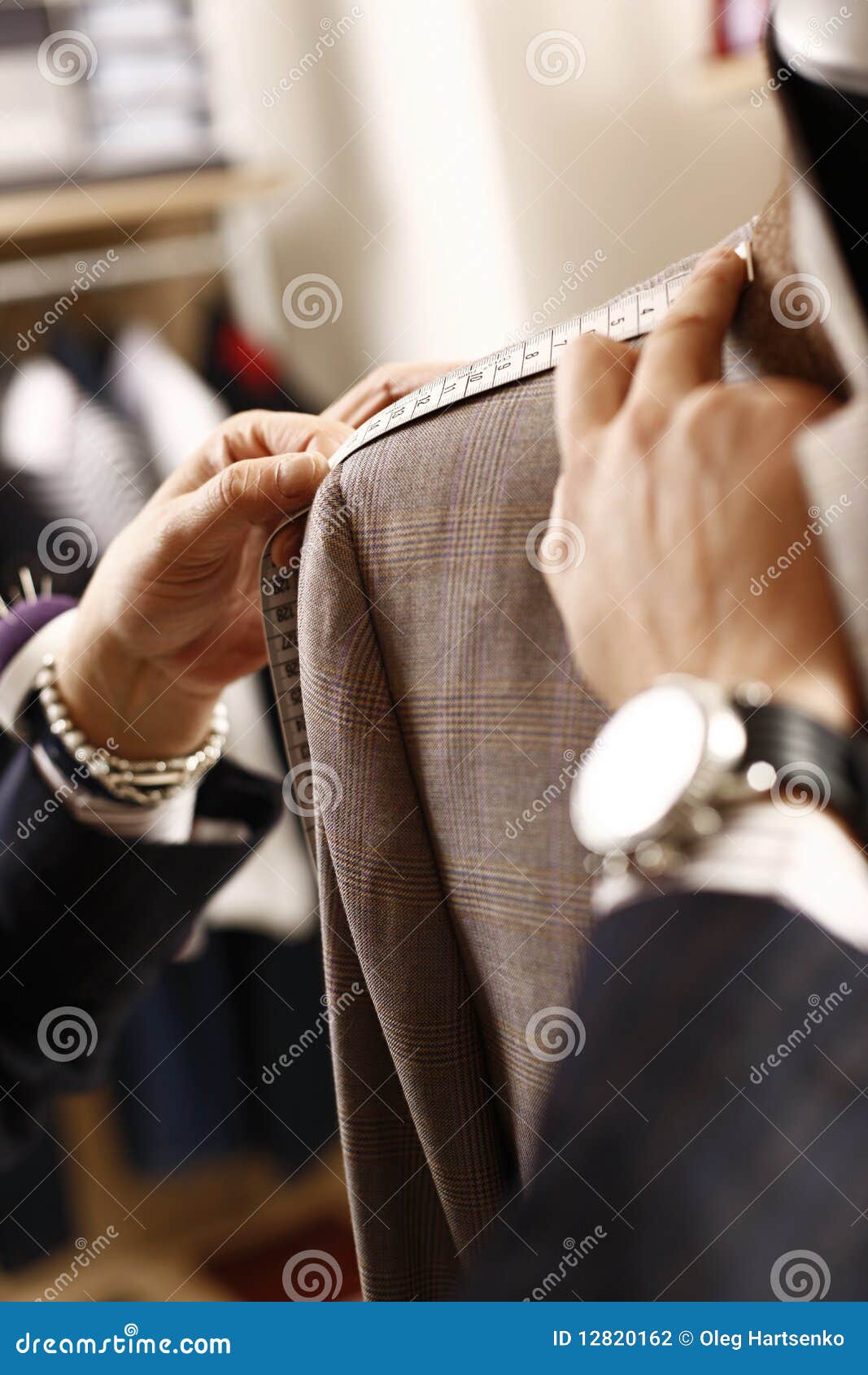 Tailor stock photo. Image of style, fashion, jacket, clothes - 12820162