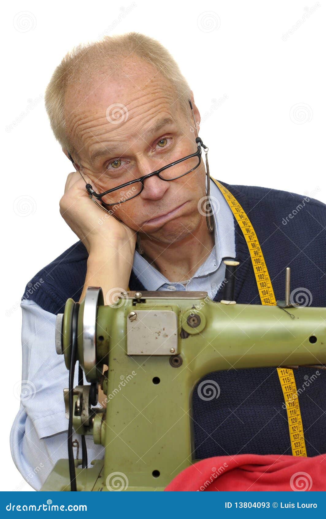 Tailor stock image. Image of business, worker, white - 13804093