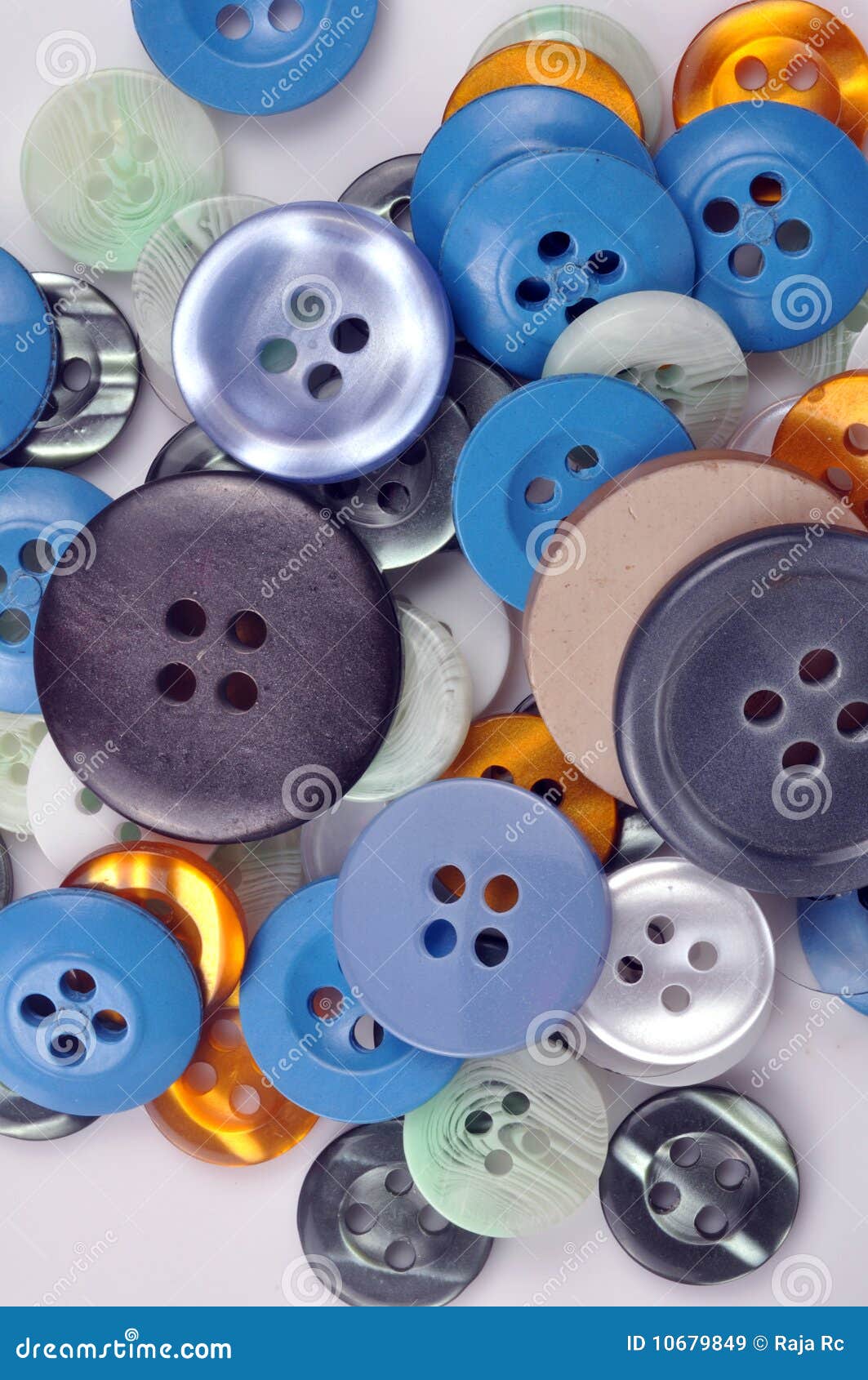 Tailor buttons stock image. Image of diversity, items - 10679849