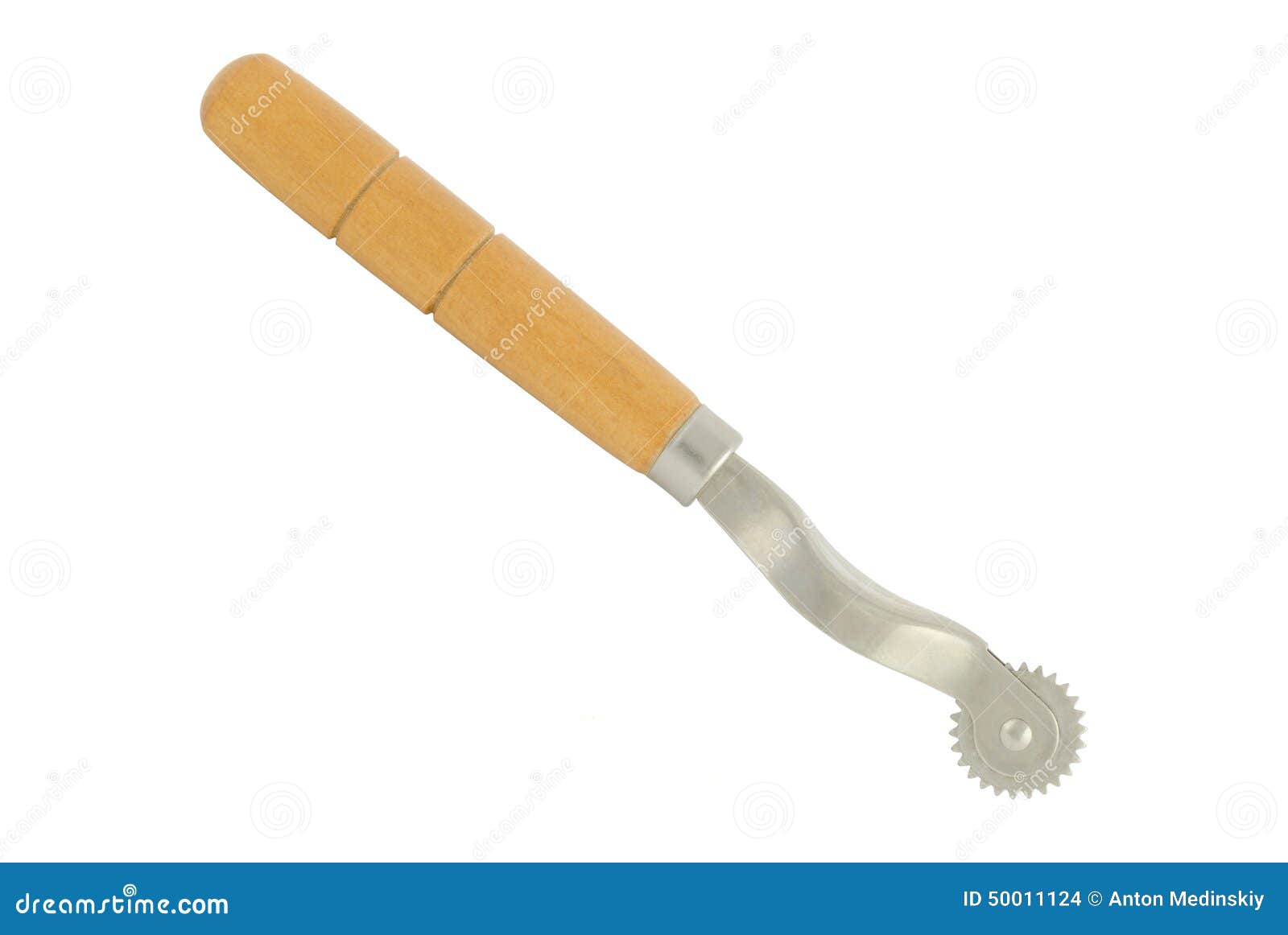 Tailor Cutter`s Instrument Isolated on White Stock Photo - Image of ...