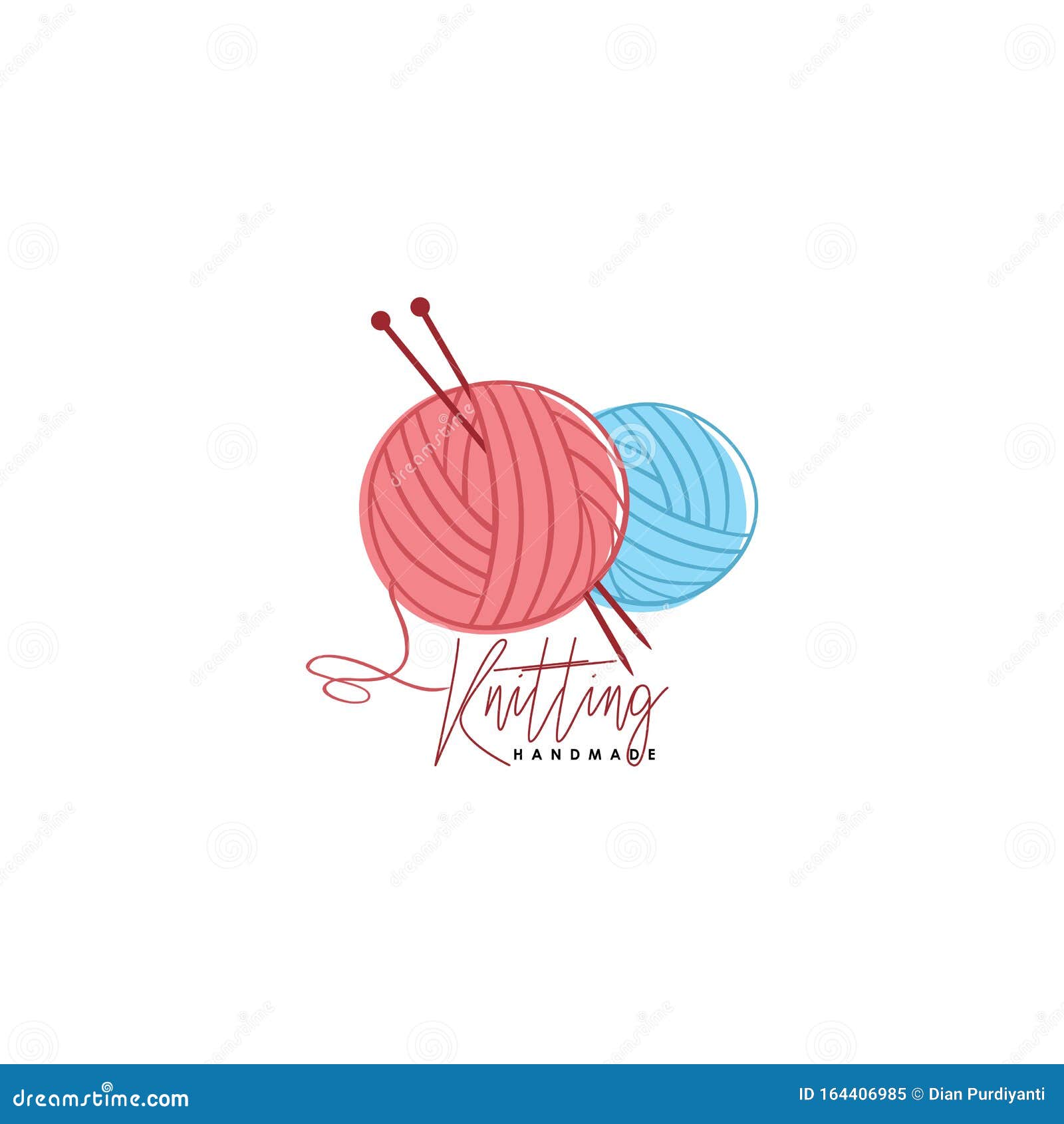 Tailor, Nadel, Garn, Einfaches Modehandlogo, Schild, Icon Vector Design ...