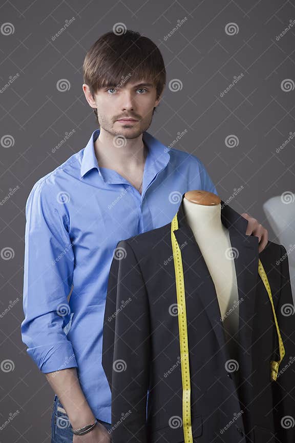 Tailor portrait stock image. Image of clothing, dressmaking - 18184445