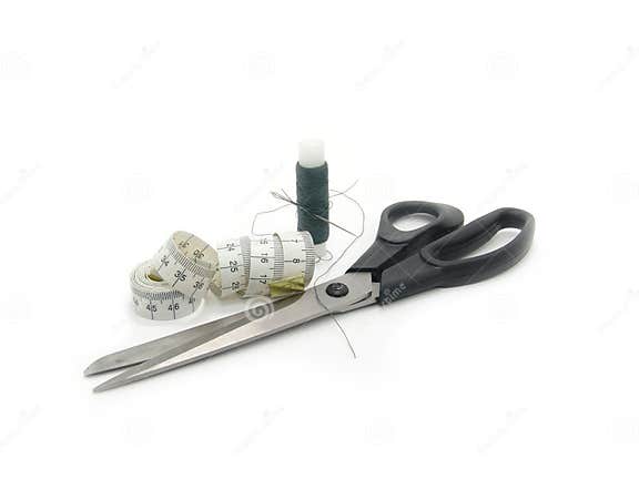 Tailor s kit stock image. Image of cotton, accurate, string - 4051515