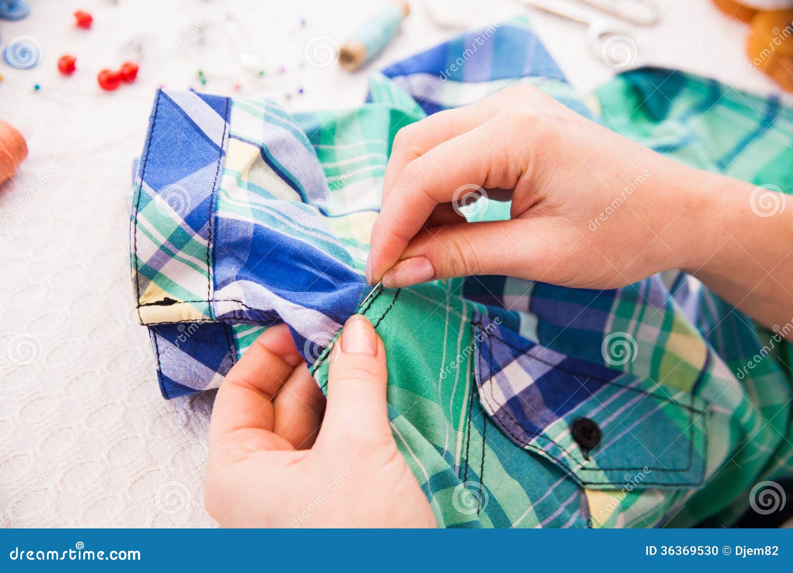 Tailor s work stock photo. Image of craft, sewer, alterations - 36369530