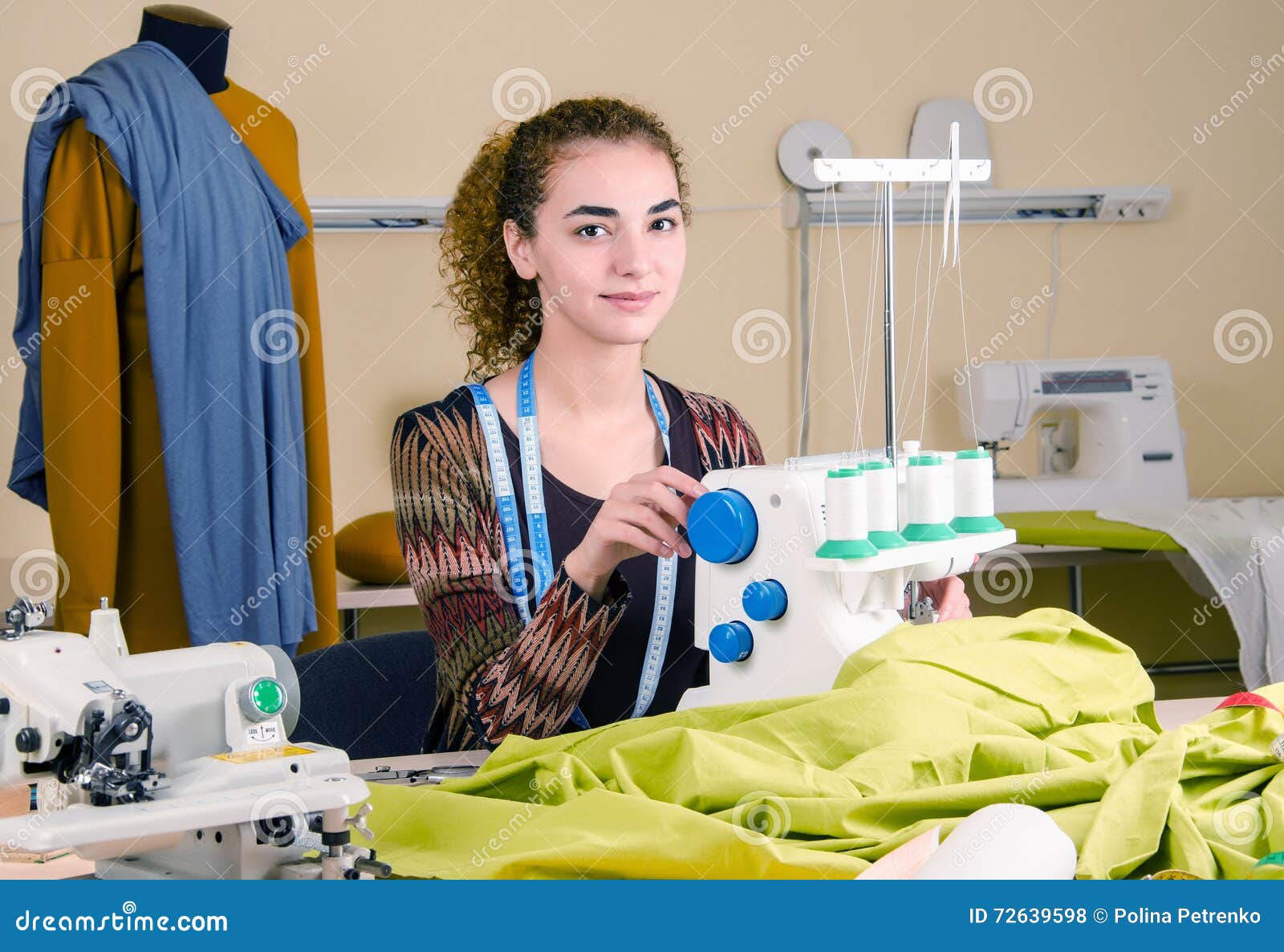 Tailor shop stock photo. Image of people, girl, craftsman - 72639598