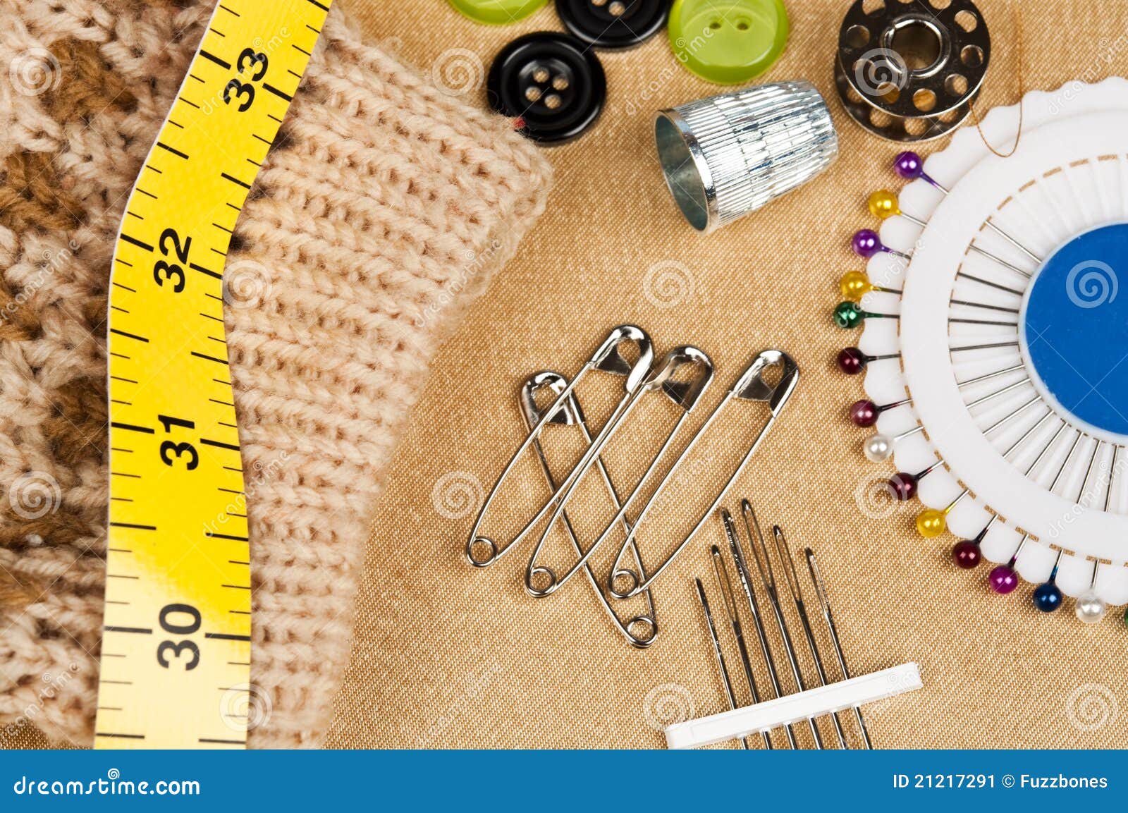 Tailor tools stock image. Image of industry, background - 21217291