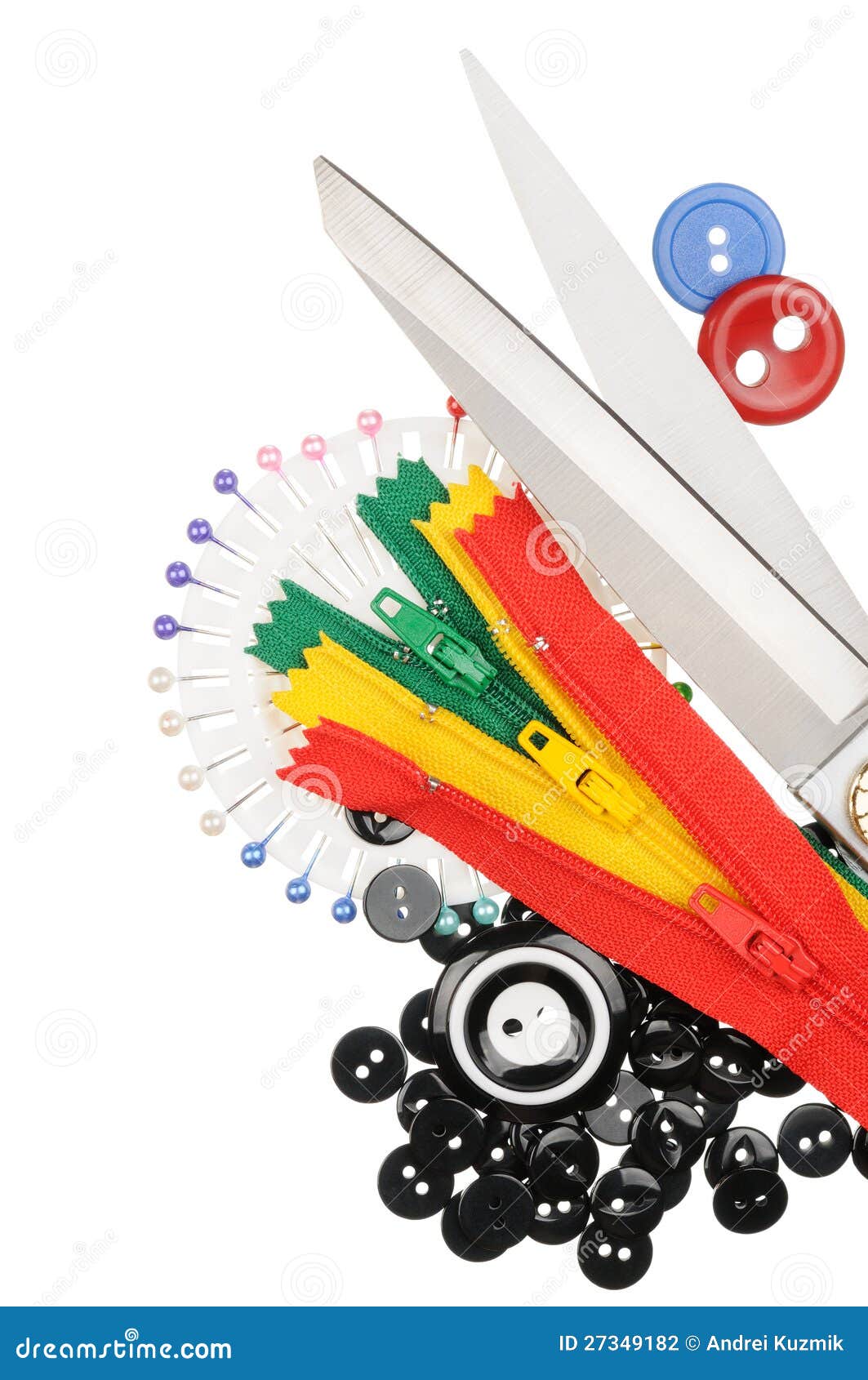 Tailor tools stock photo. Image of fastener, craft, tailor - 27349182