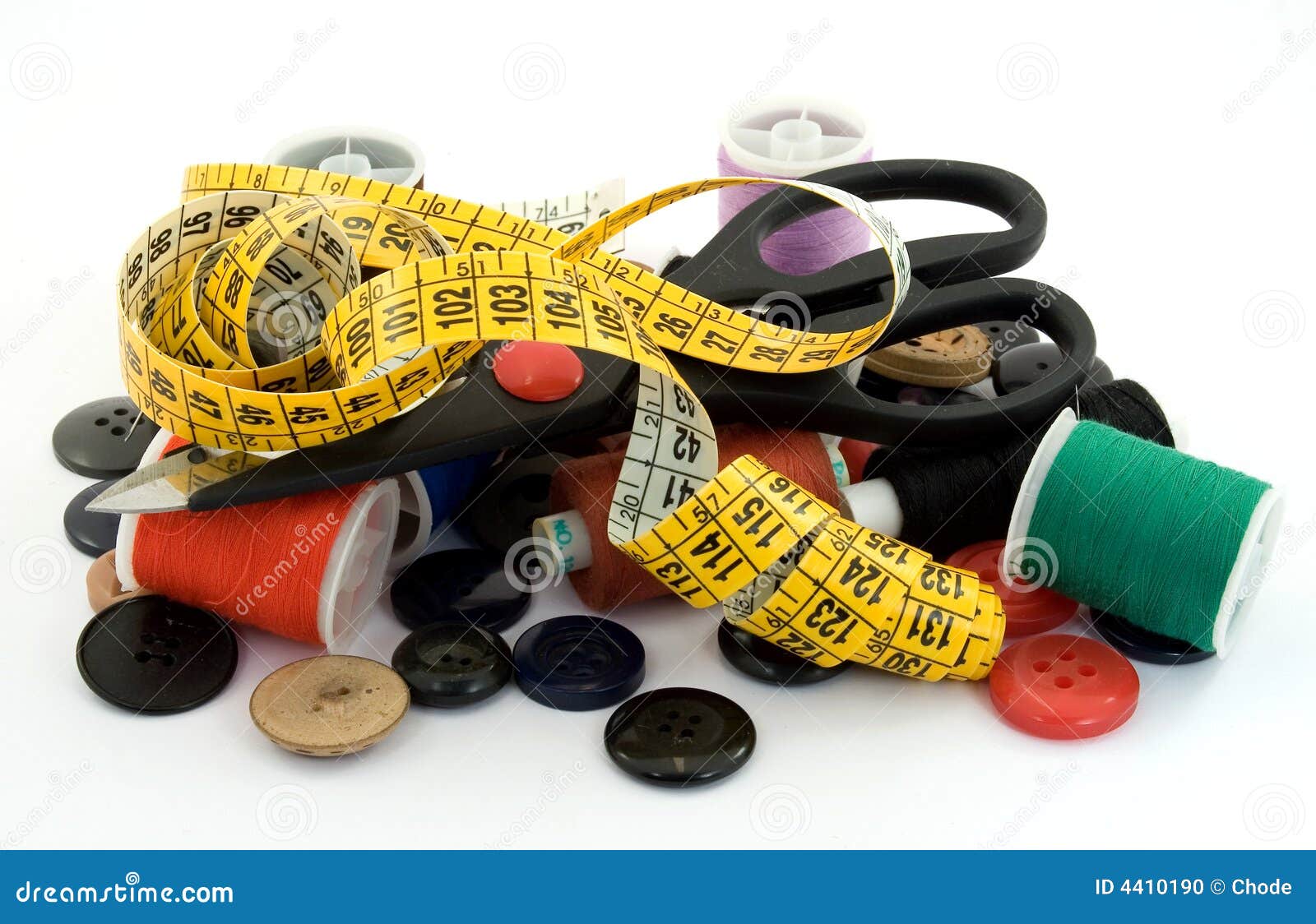 Tailor tools stock photo. Image of string, spool, work - 4410190