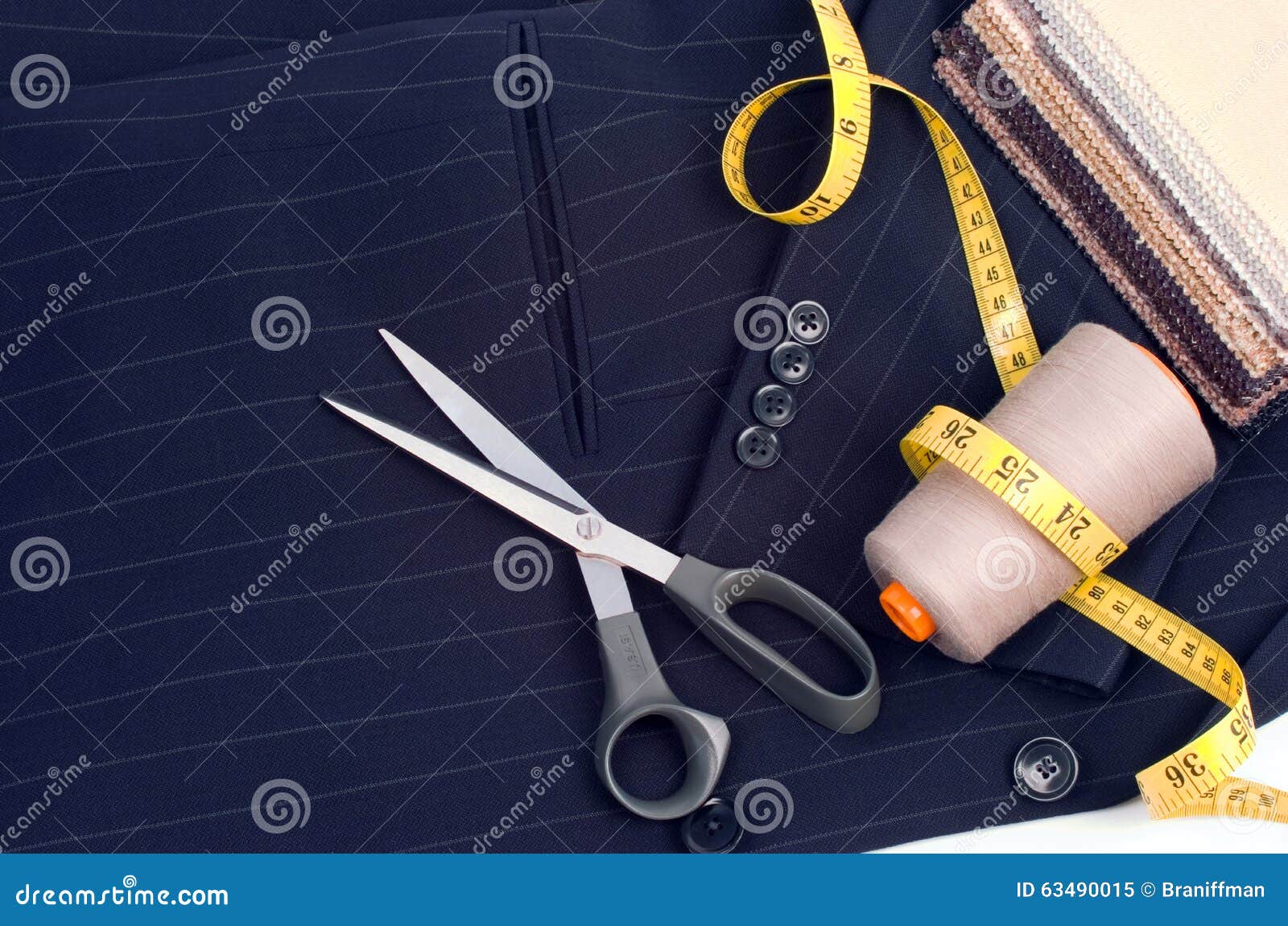 Tailor tools stock image. Image of clothing, collection - 63490015