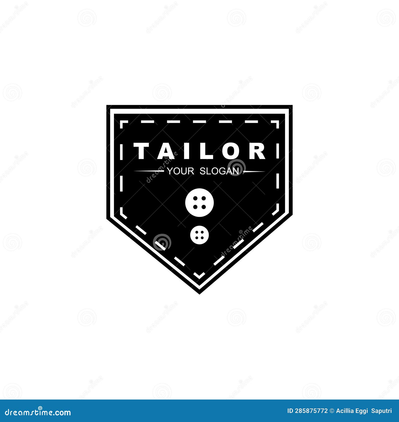 Tailor Vector Logo Design. Sewing Old Machine Icon Stock Vector ...