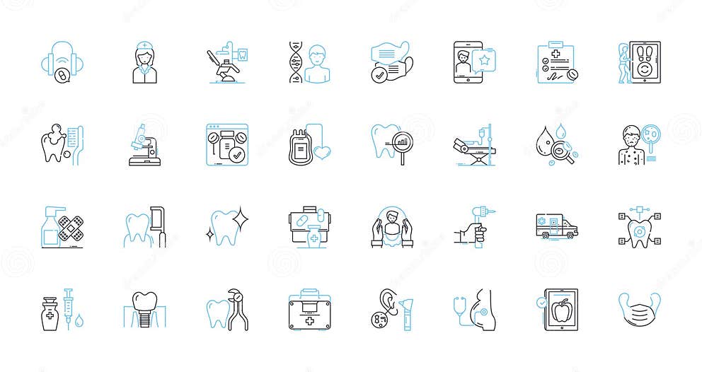 Tailored Treatment Linear Icons Set. Bespoke, Personalized, Customized ...