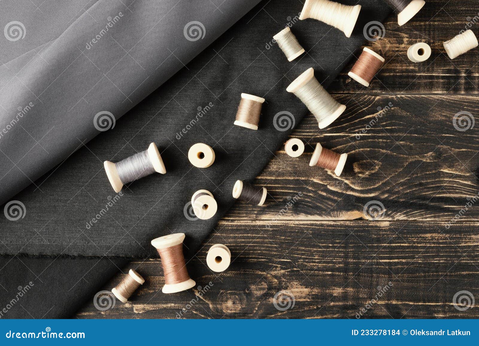 Tailoring Items Arrangement View. High Quality Photo Stock Photo ...