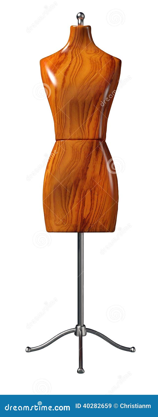 Tailoring mannequin stock illustration. Illustration of design - 40282659