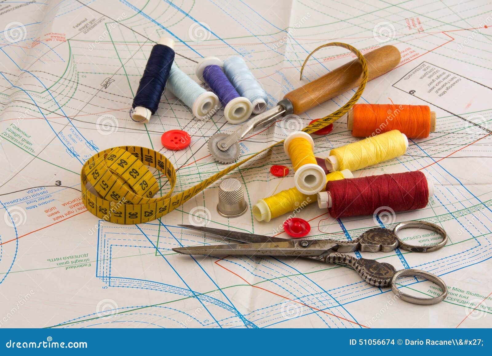 Tailoring process stock photo. Image of industry, idea - 51056674